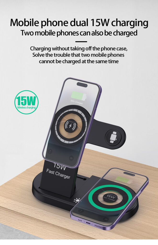 Foldable Wireless Charing Station H50 - CYCER TECHNOLOGY CO.,LTD
